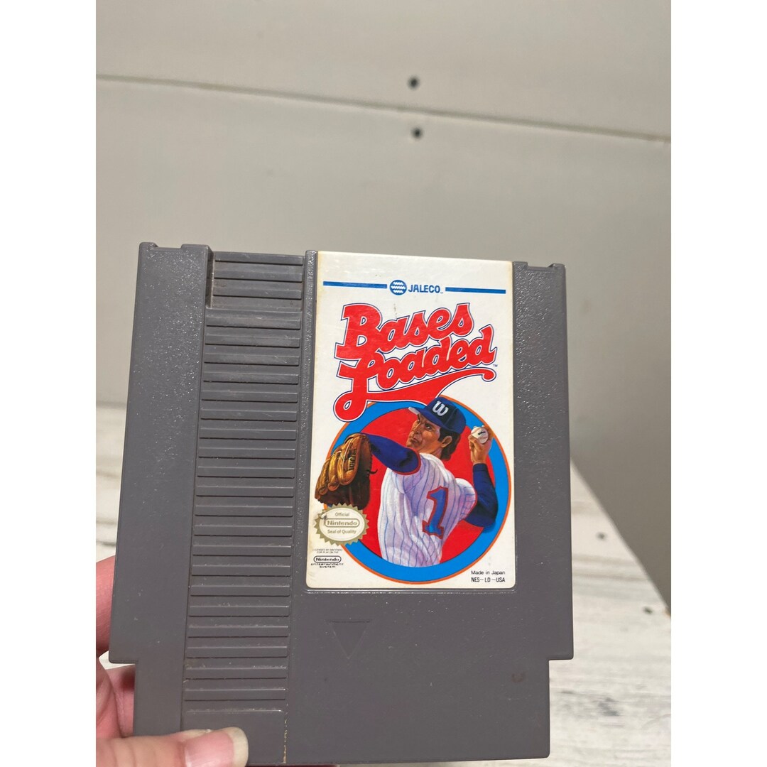 Bases Loaded NES Game Cartridge Circa 1985 - Etsy