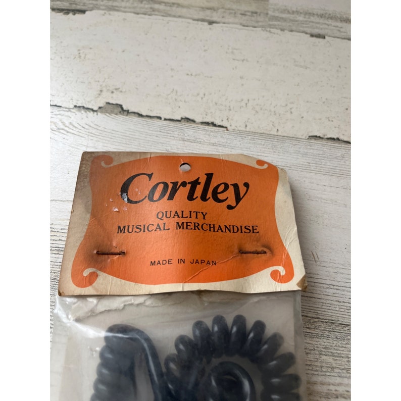 Cortley 1960’s/1970’s Curly Coil Guitar Cords NOS - Etsy
