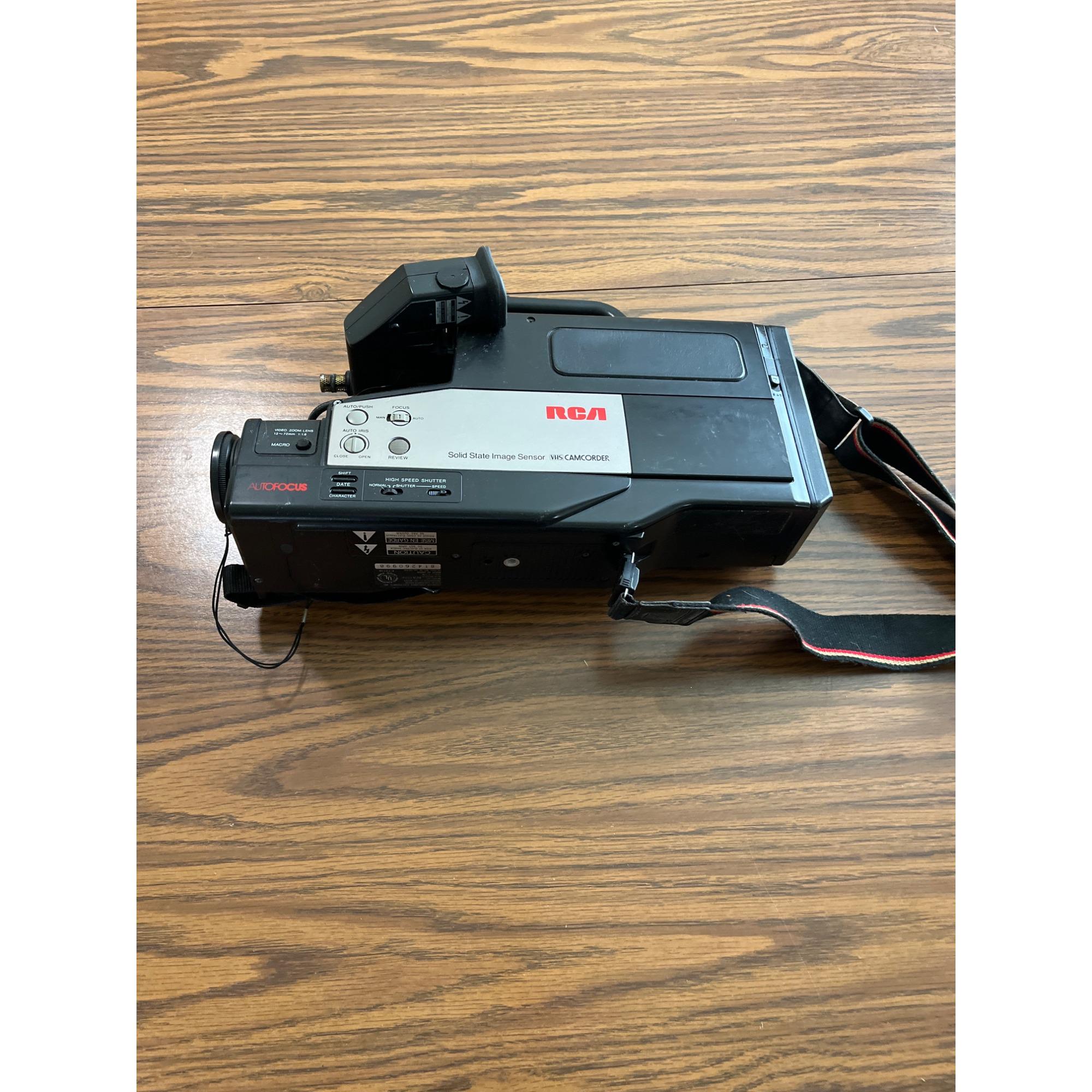 RCA CC250 Auto Focus VHS Camcorder Serial # 814260998 - Etsy