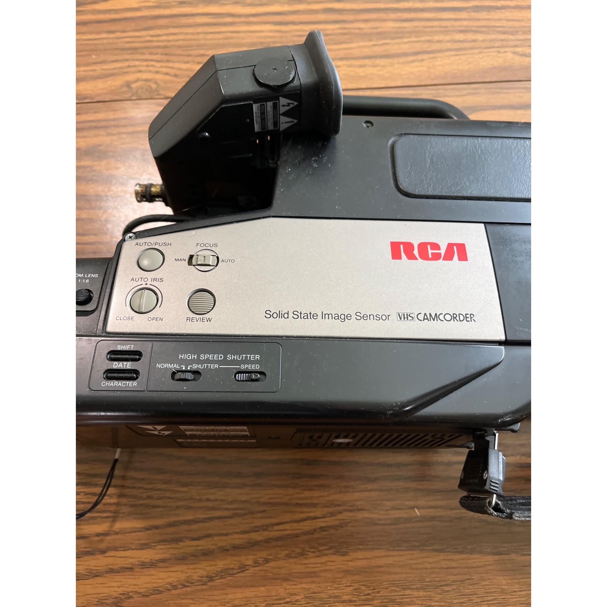 RCA CC250 Auto Focus VHS Camcorder Serial # 814260998 - Etsy