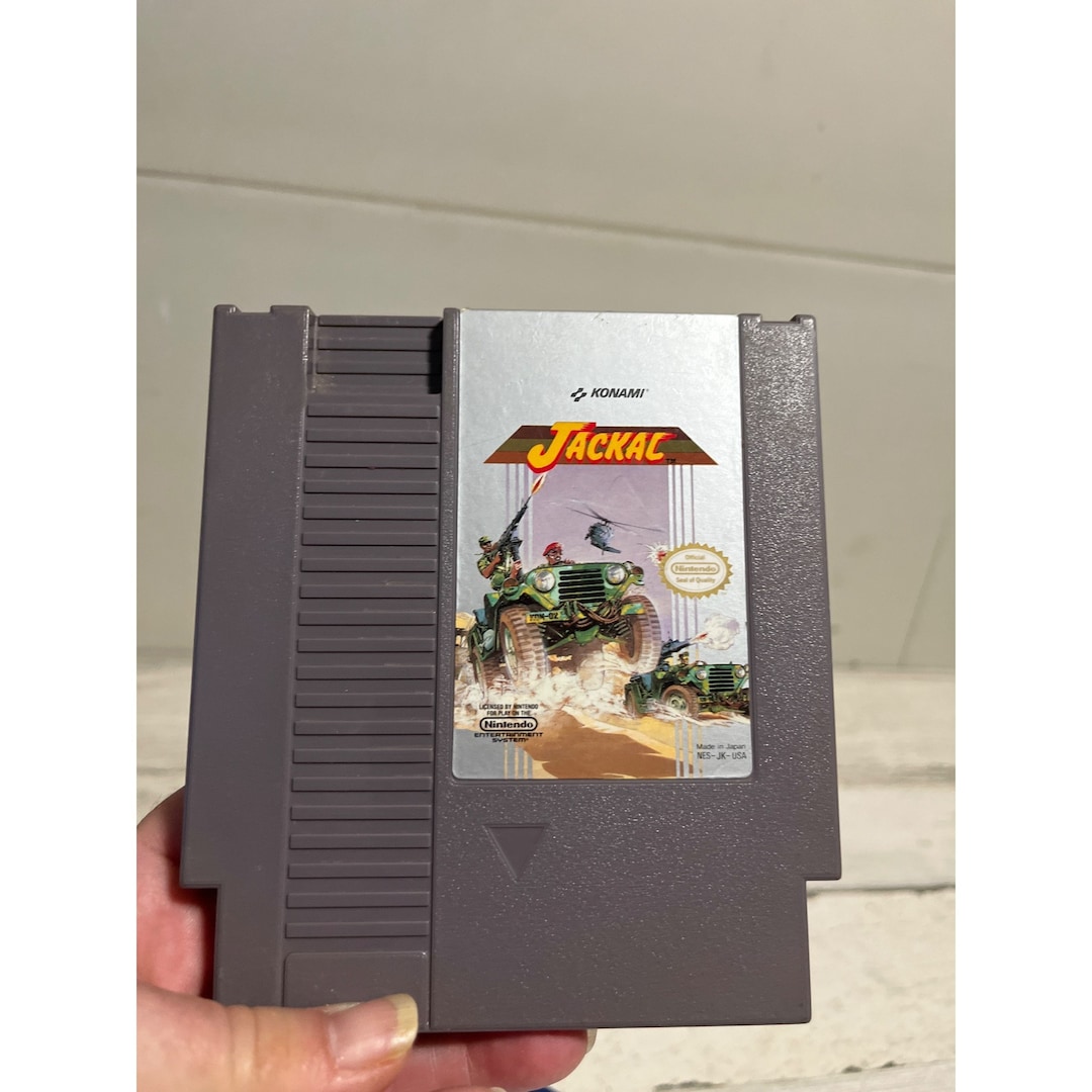 Jackal NES Game Cartridge Circa 1985 - Etsy