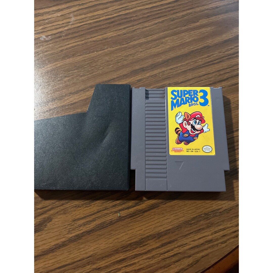 Super Mario 3 Nintendo Entertainment System Game - Etsy