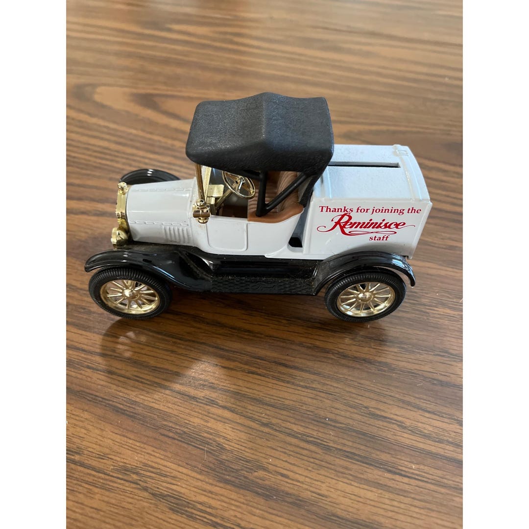 Ertl Replica 1918 Ford Model “T” Runabout Metal Bank - Etsy