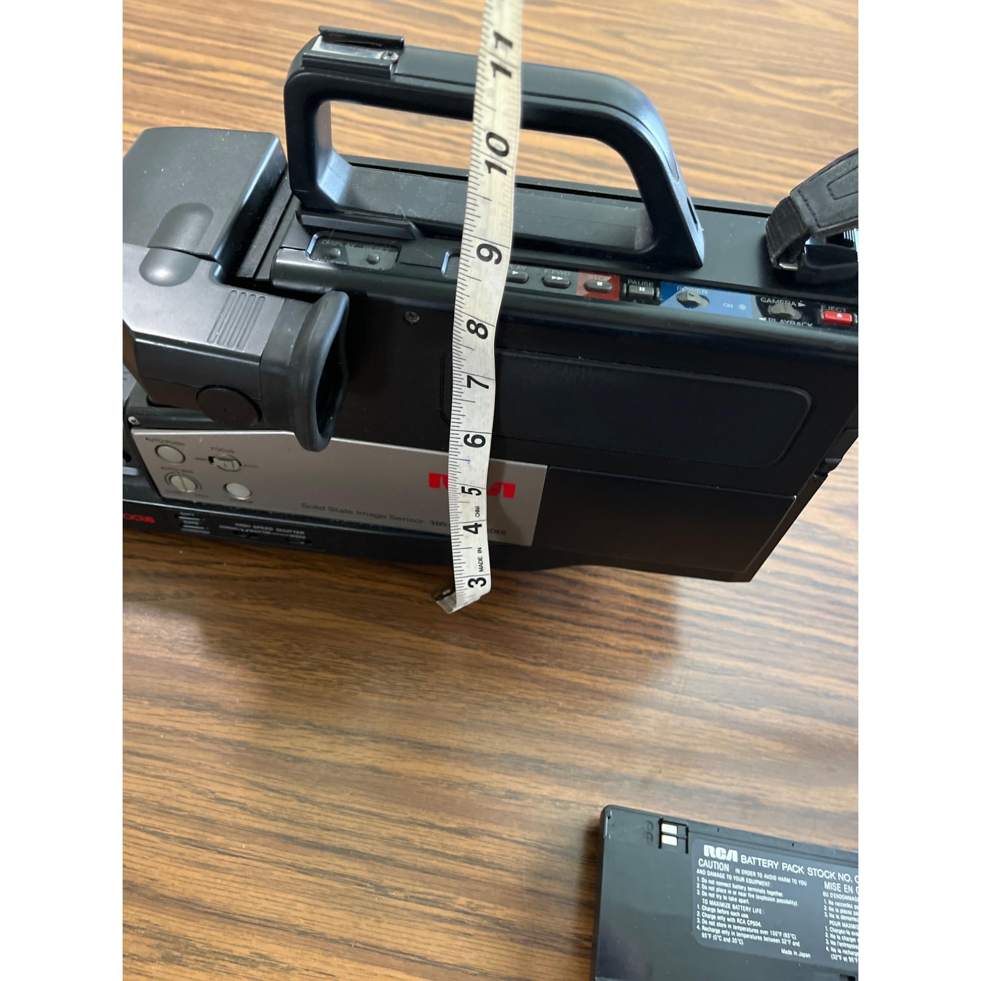 RCA CC250 Auto Focus VHS Camcorder Serial # 814260998 - Etsy