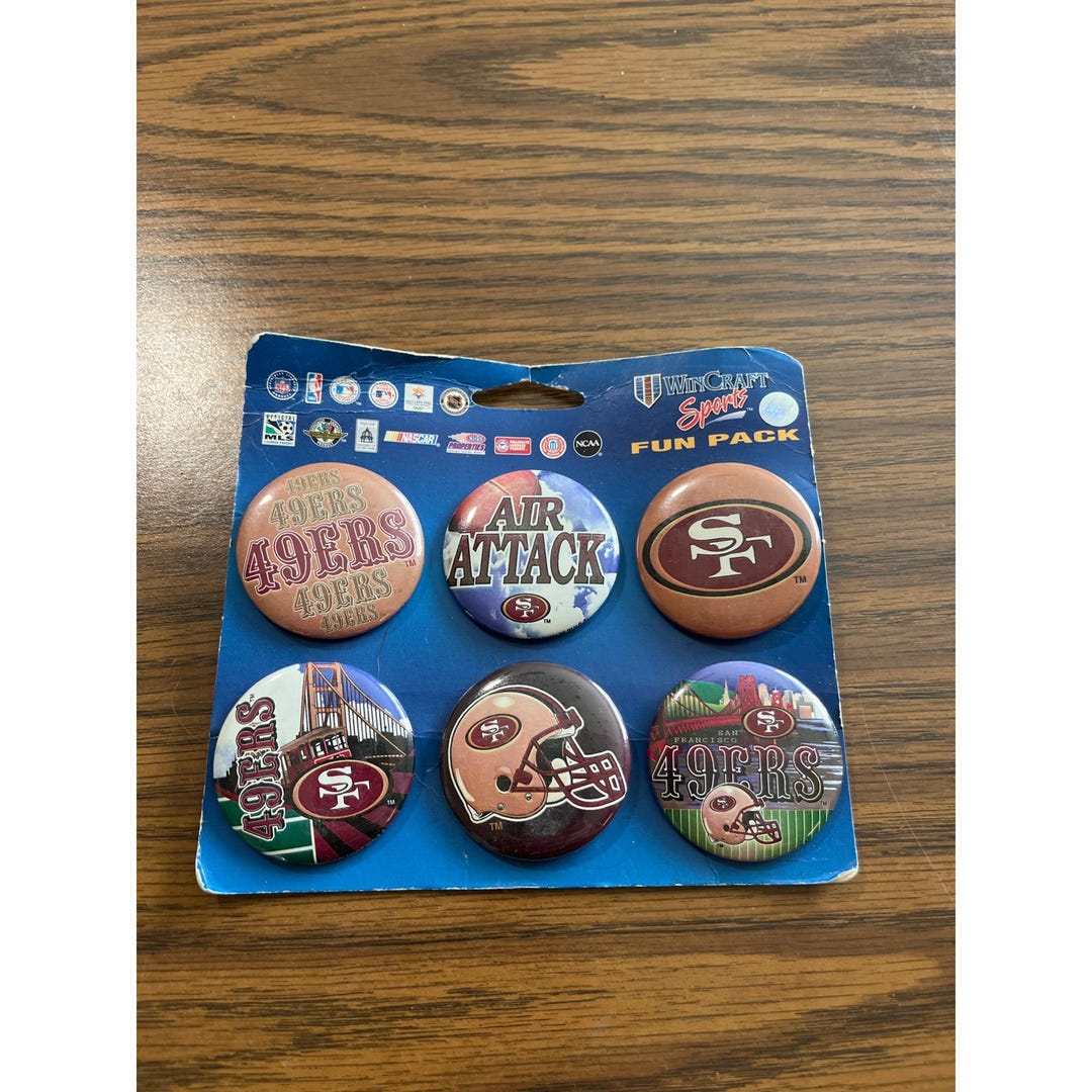 Win Craft Sports Fun Pack SF 49ERS Pin Set - Etsy