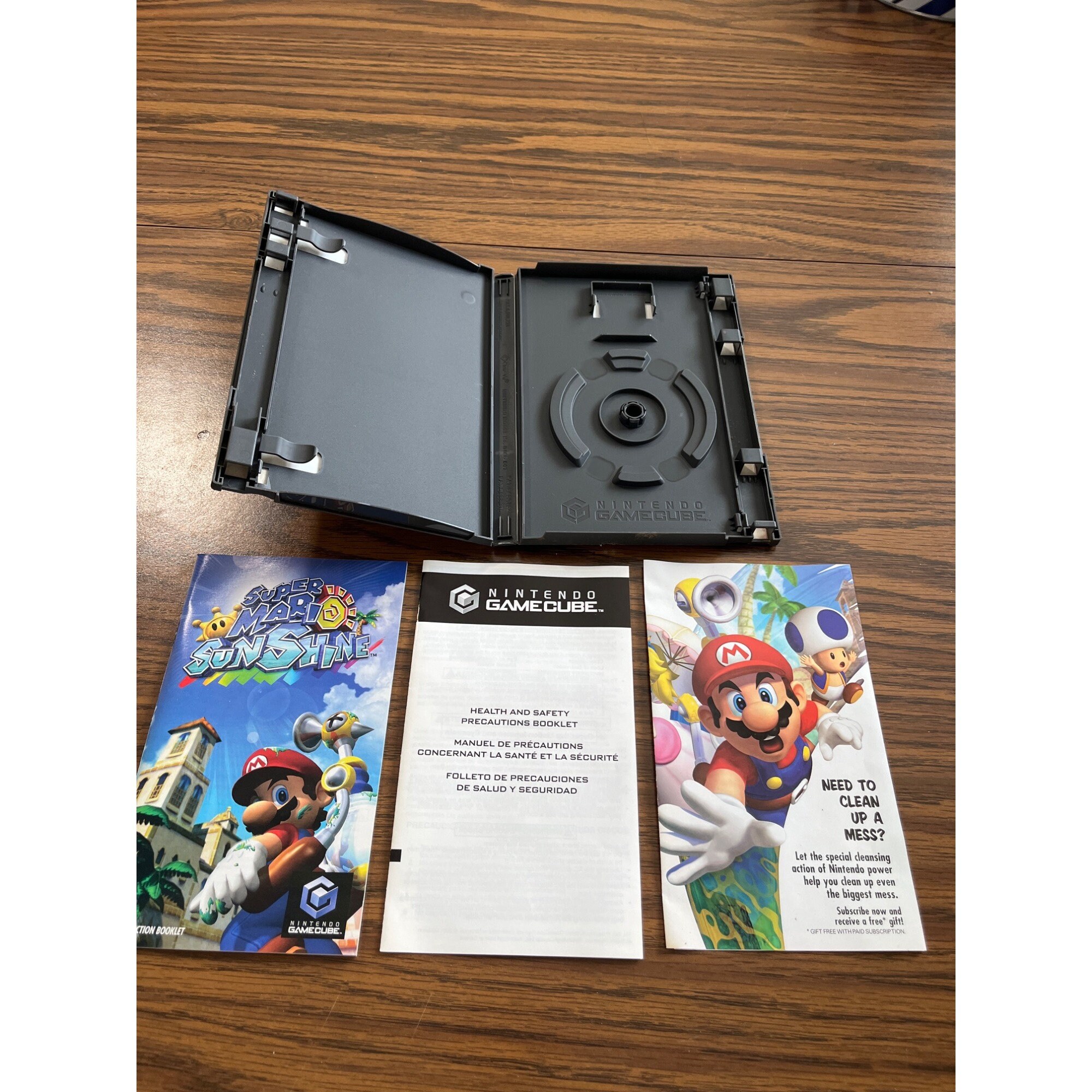 Nintendo Gamecube Super Mario Sunshine Case and Manual - Etsy