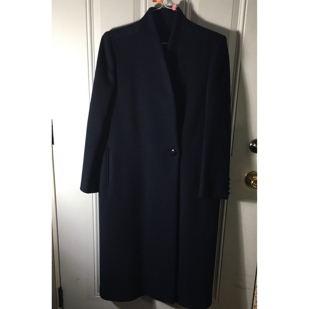 Forstmann Fabric Styled by Central Park Woman’s Navy 100% Pure Wool ...