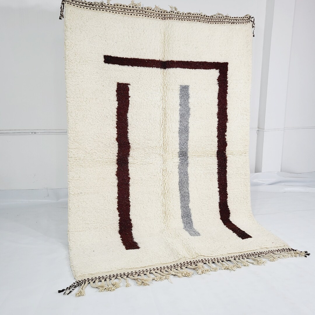 8x10 Feet Colored Bohemian Style, Authentic Moroccan Rug, Custom Large ...