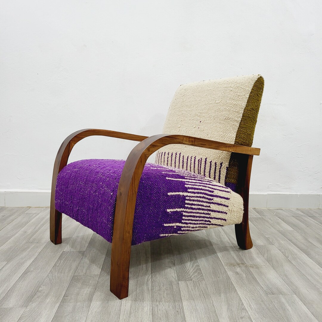 Mid Century Armchair Retro Lounge Chair Modern Chair Relax Vintage ...