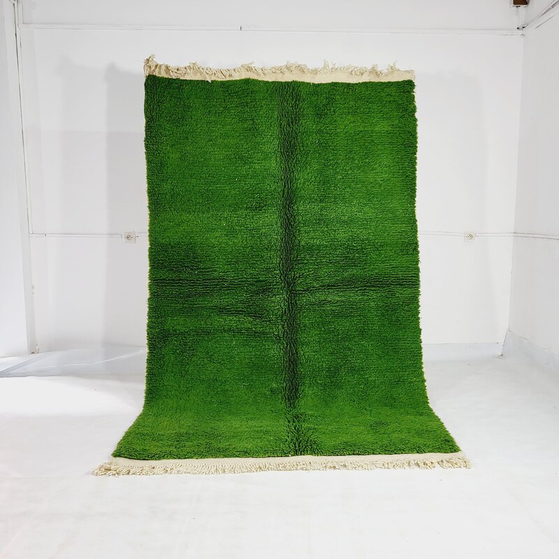 Green Moroccan Rug - Etsy