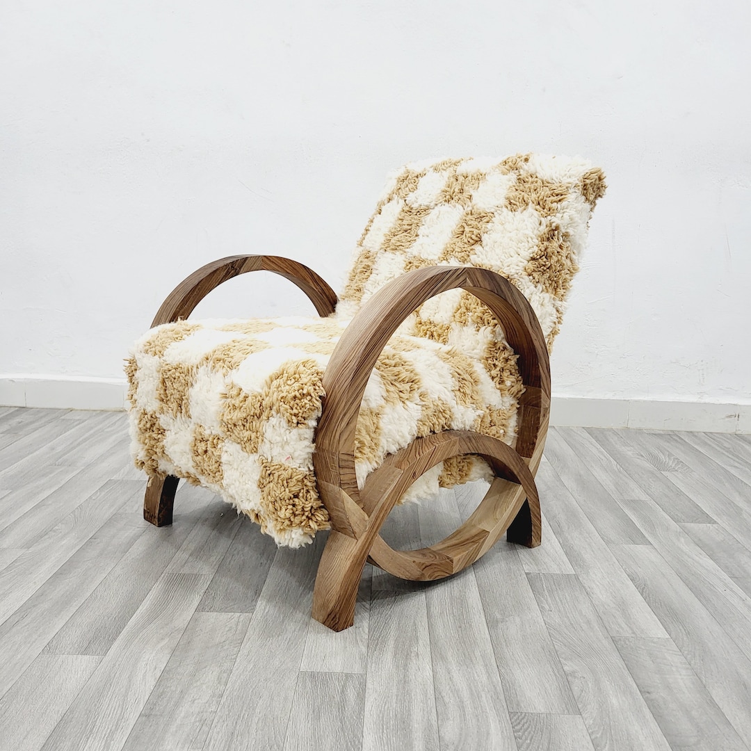 Mid Century Armchair Retro Lounge Chair Modern Chair Relax Vintage ...