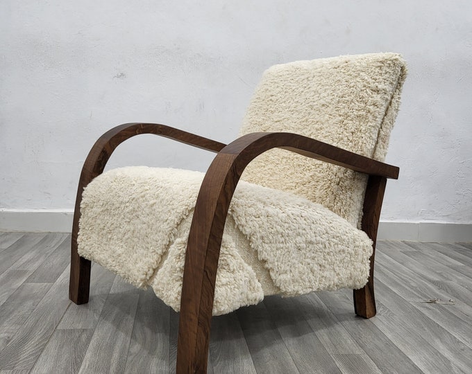 Mid Century Armchair Retro Lounge Chair Modern Chair Relax Vintage ...