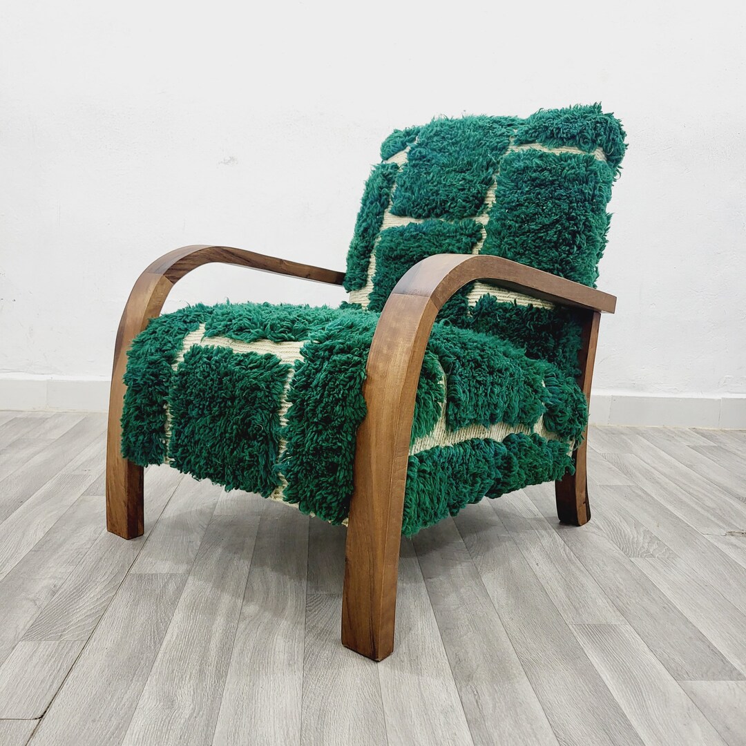 Mid Century Armchair Retro Lounge Chair Modern Chair Relax Vintage ...