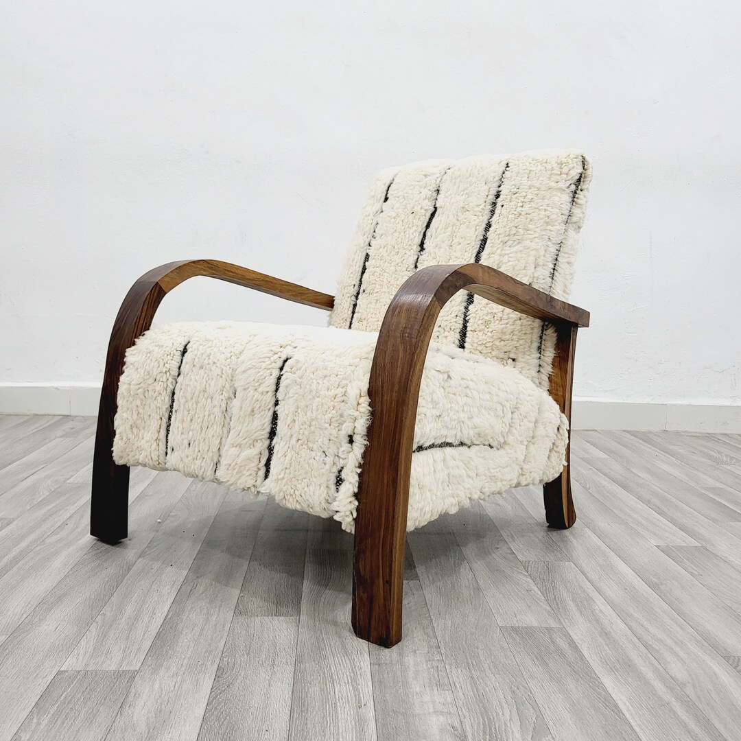 Mid Century Armchair Retro Lounge Chair Modern Chair Relax Vintage ...