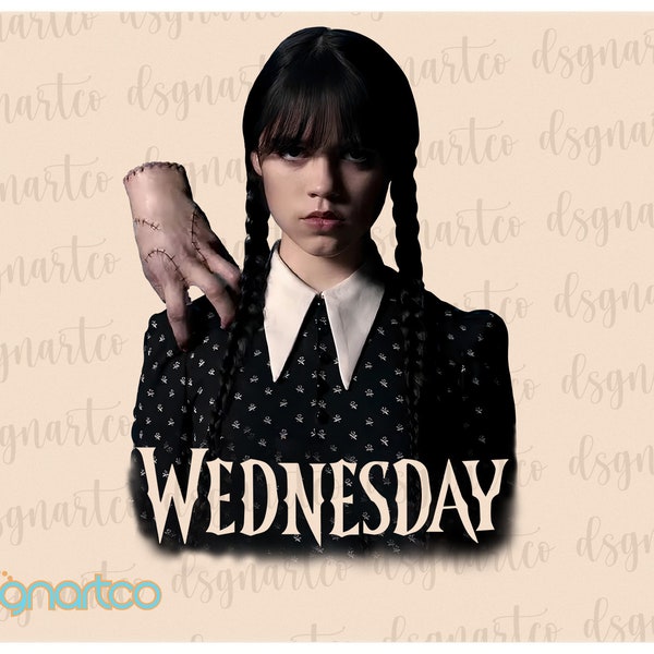 Wednesday Addams Dance Clipart - Etsy