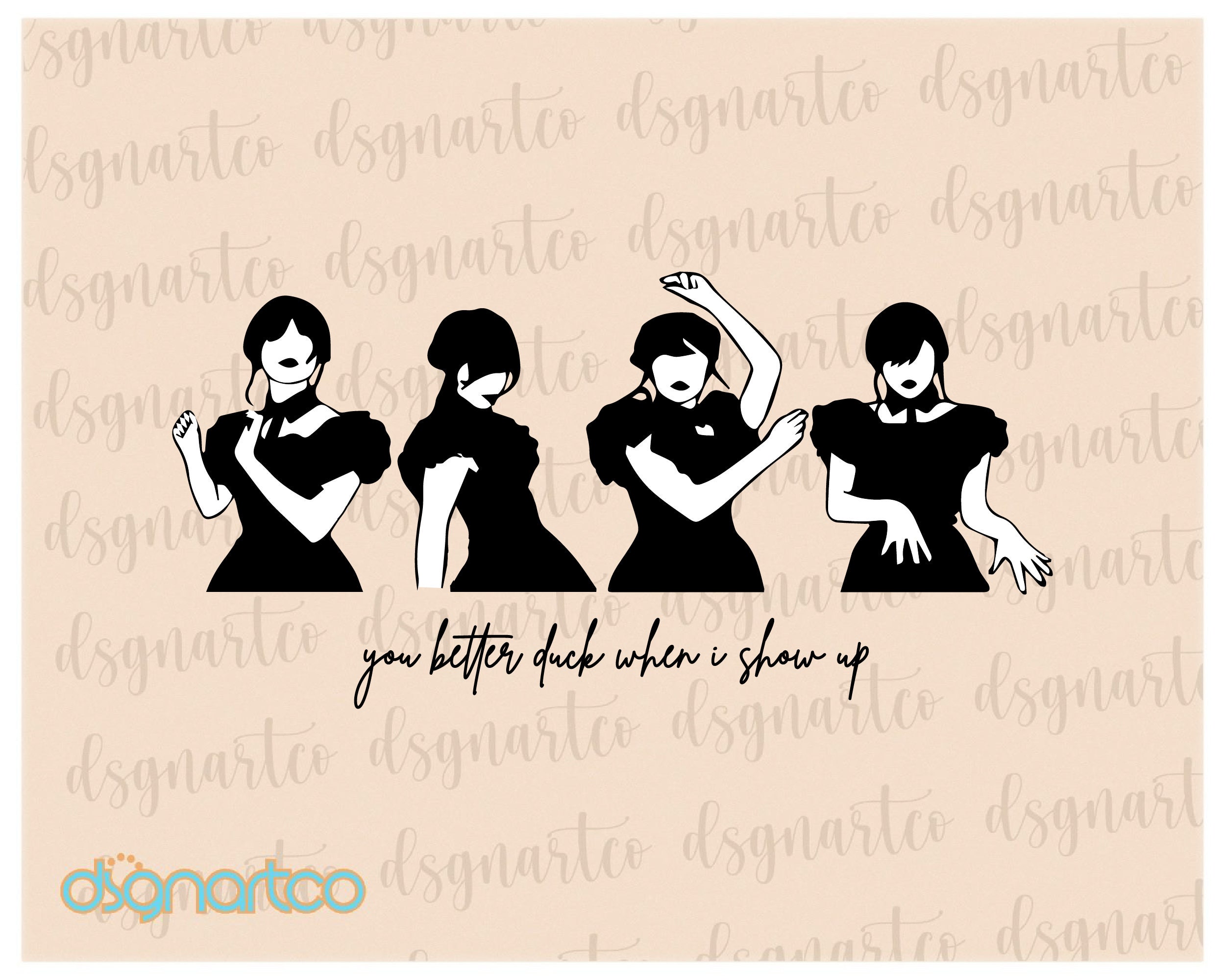 Wednesday Dance SVG Dancing Queen Png Addam Family - Etsy