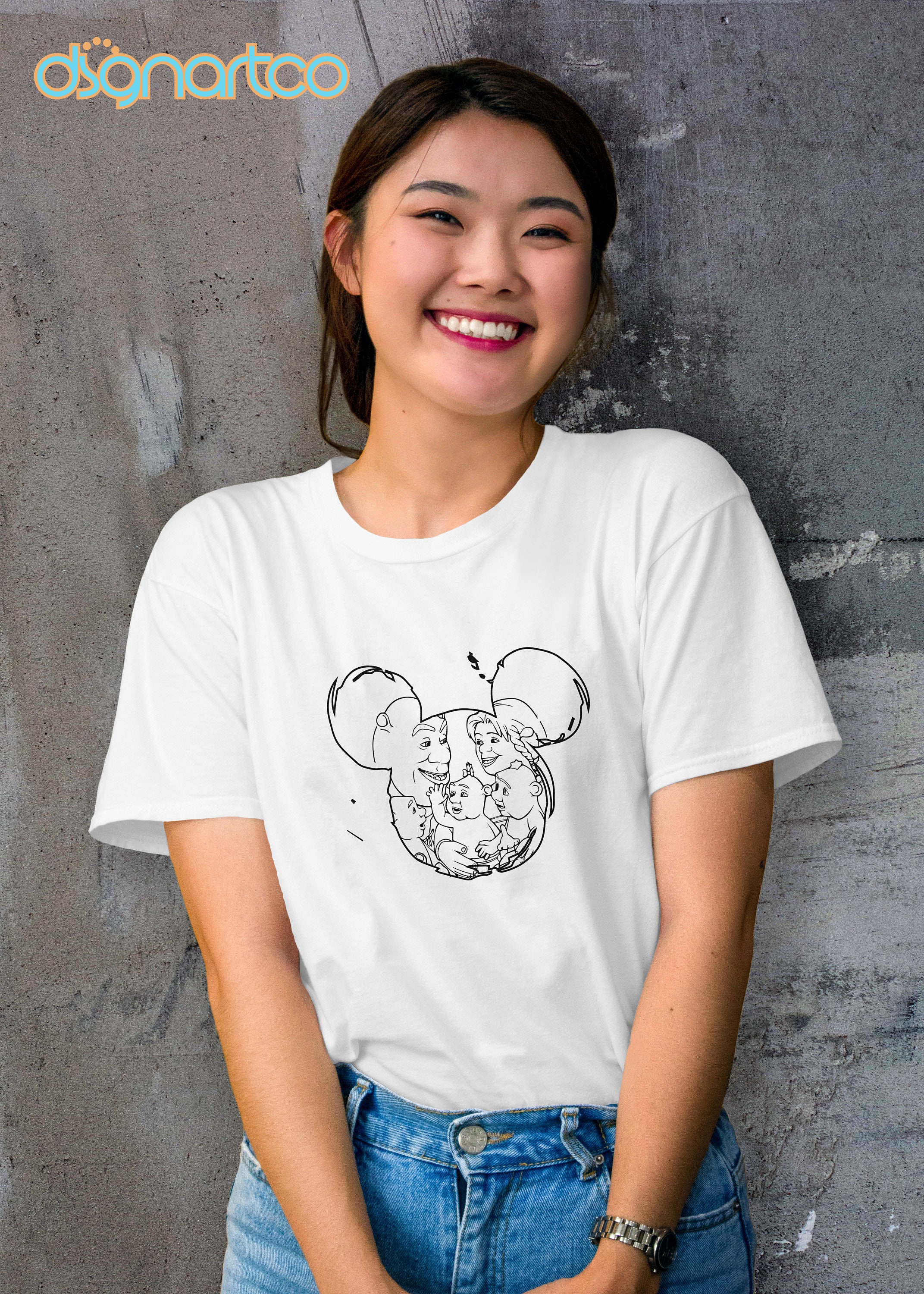 Shrek Kisses Princess Fiona SVG Donkey Svg Shrek Logo - Etsy Canada