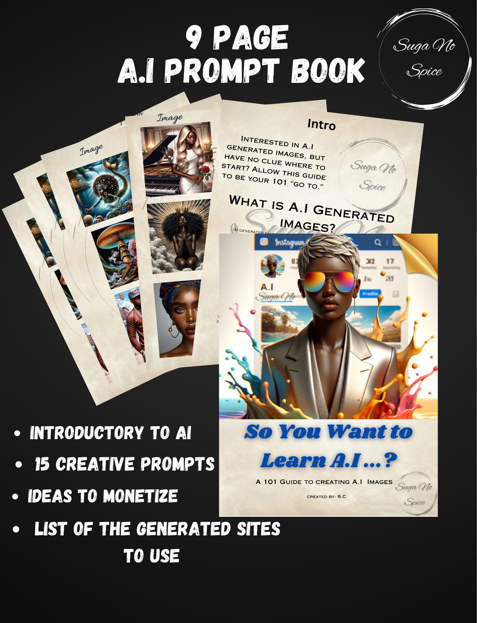 AI Generated Prompt Guide for Beginners - Etsy