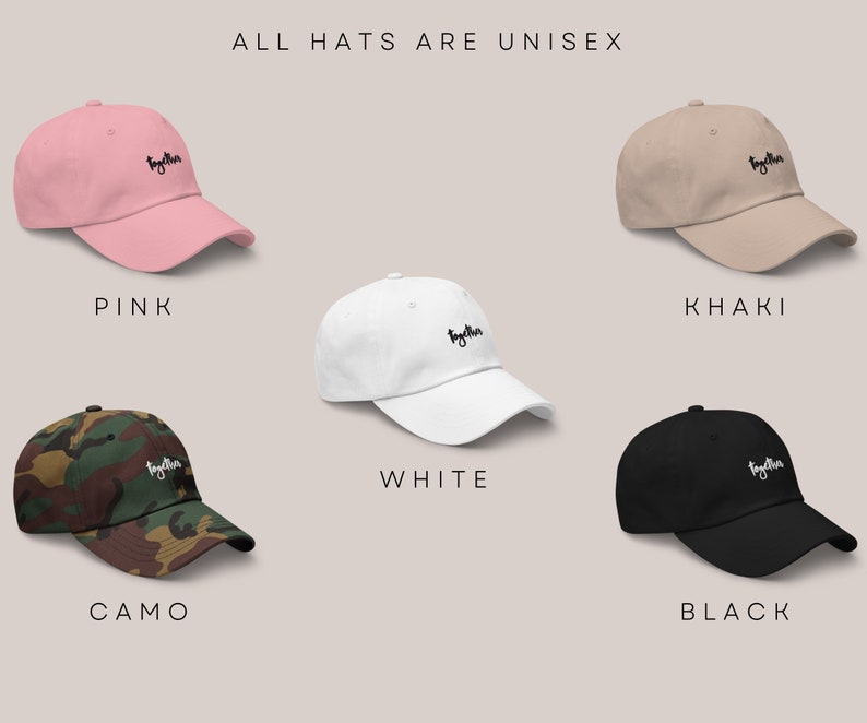 Dad Hat Matching for Couple Together Forever Cap Embroidered ...