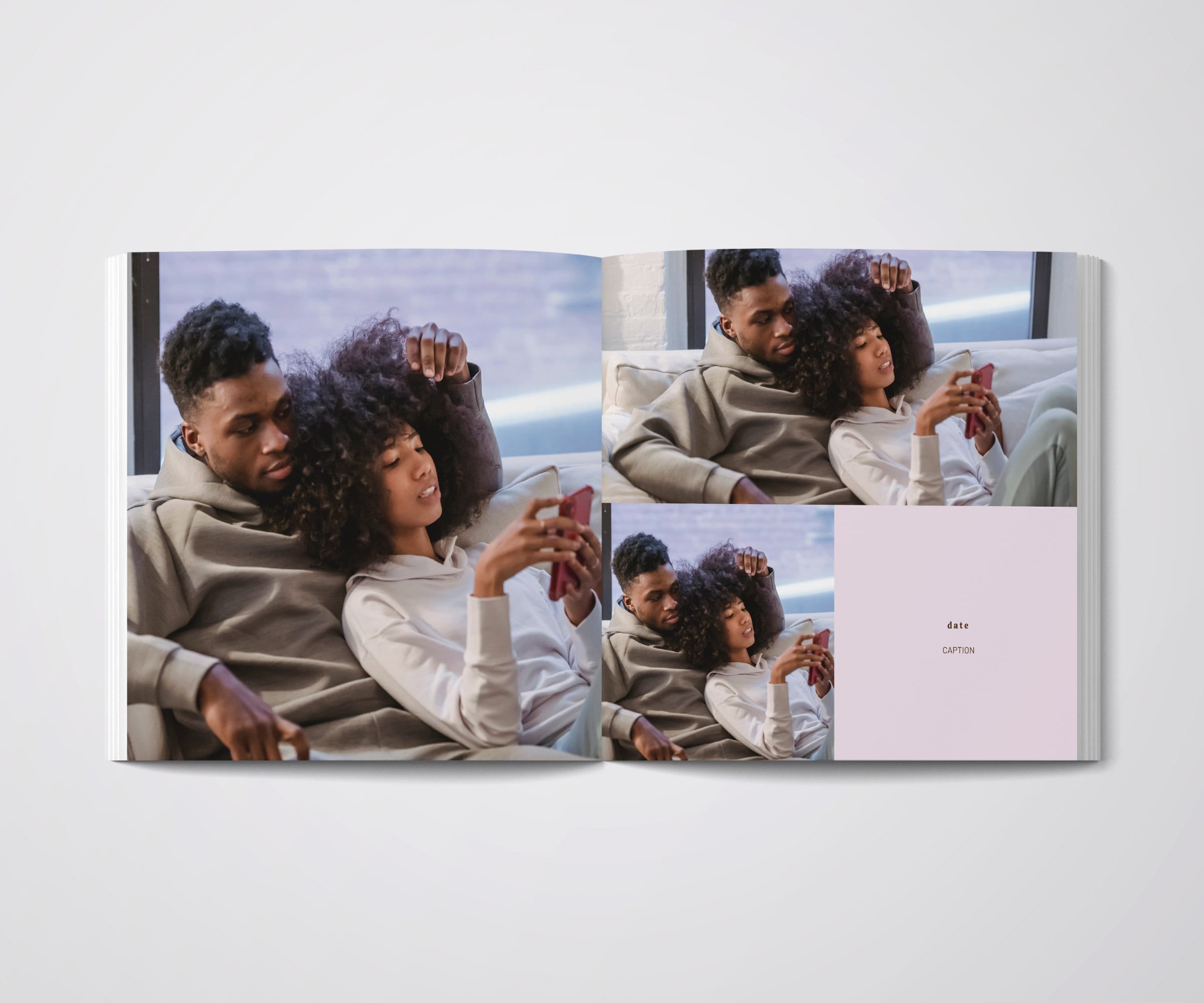 Gift for Boyfriend Anniversary Our First Year Photo Album Couple Memory ...