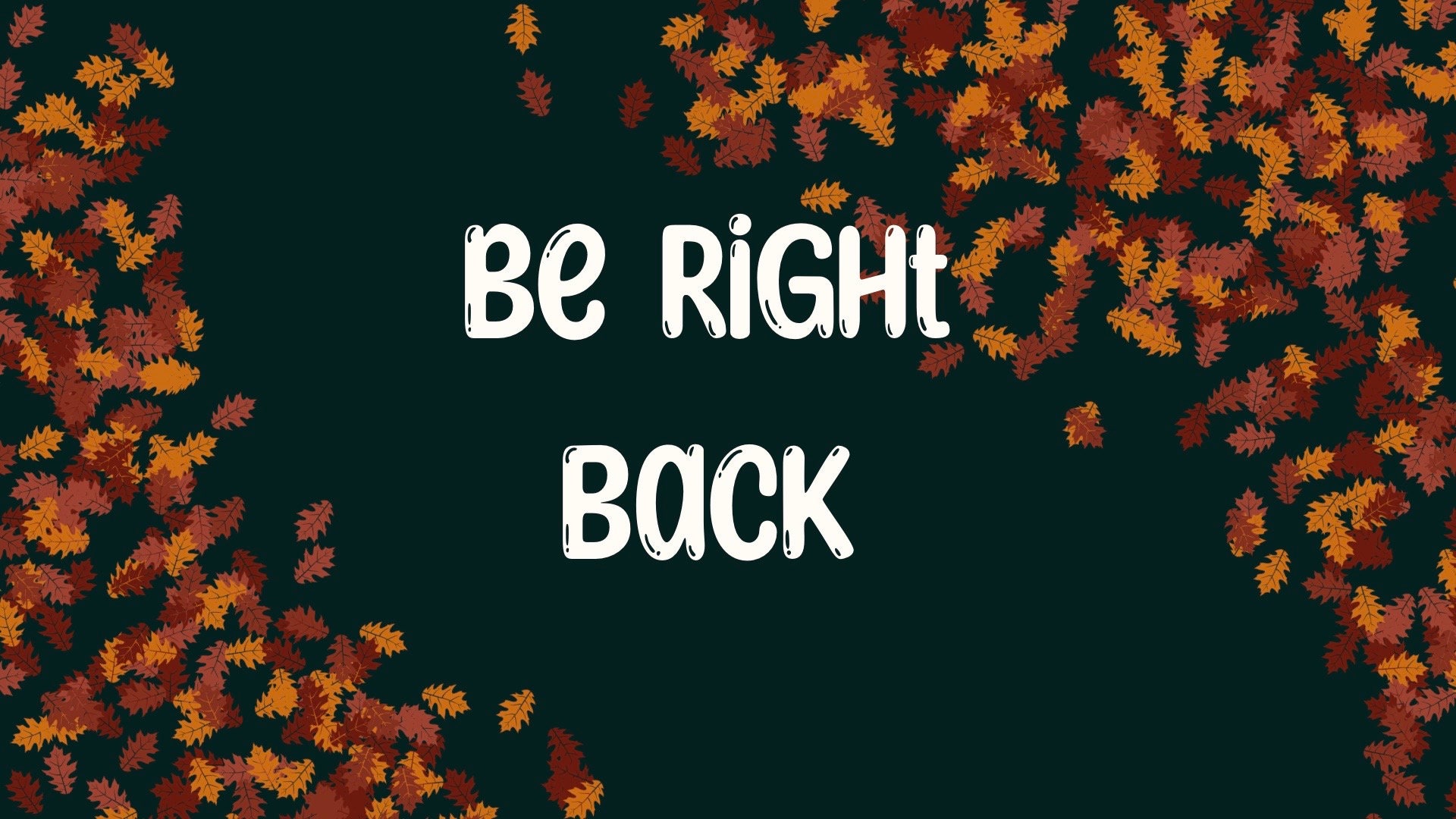 Fall Themed Stream Overlay - Etsy