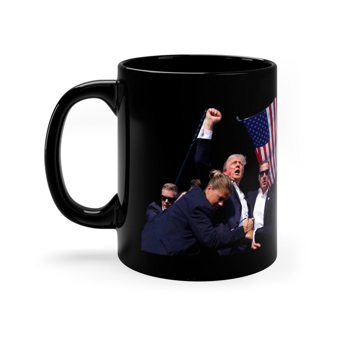 President Trump Shooting Mug L Trump 2024 L Trump Rally L Pennsylvania ...