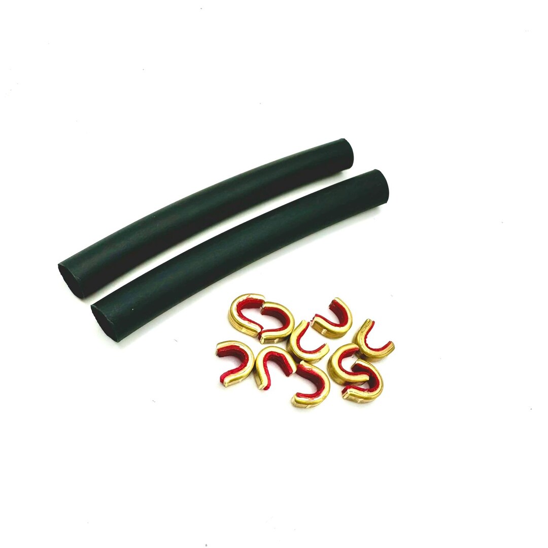 Speed Noks W/ Shrink Tube - Brass Nok Sets - Bowstring Speed Nocks ...