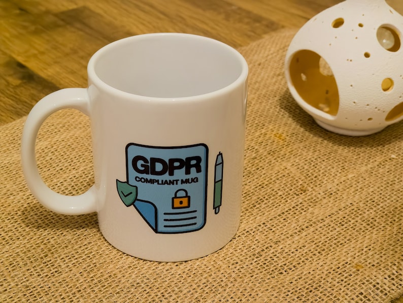 GDPR Compliance Coffee Mug Holiday Gift for the Office Gossip Marketing ...