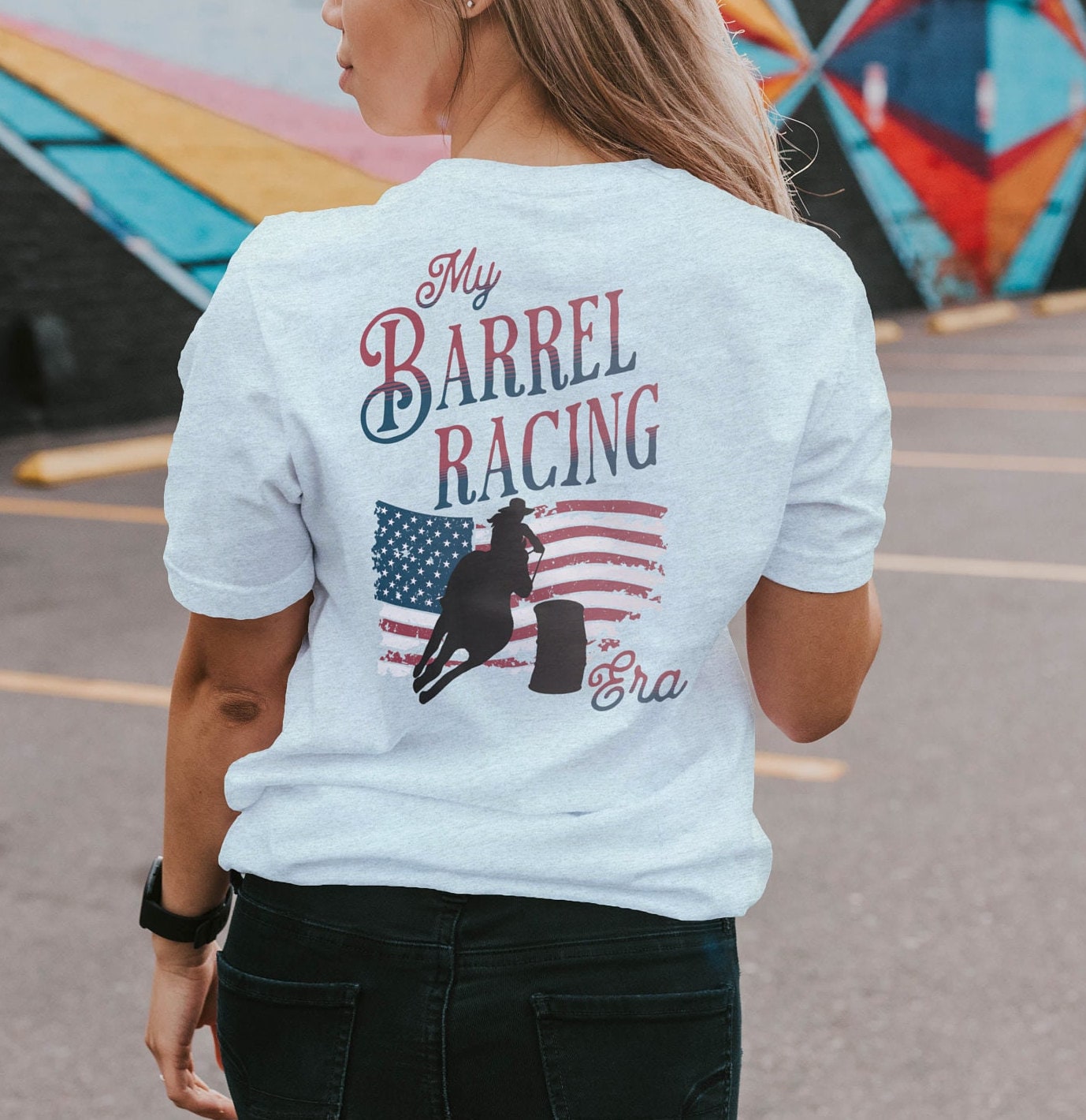 Barrel Racing Era Unisex Jersey Short Sleeve Tee, Barrel Racing, Barrel ...