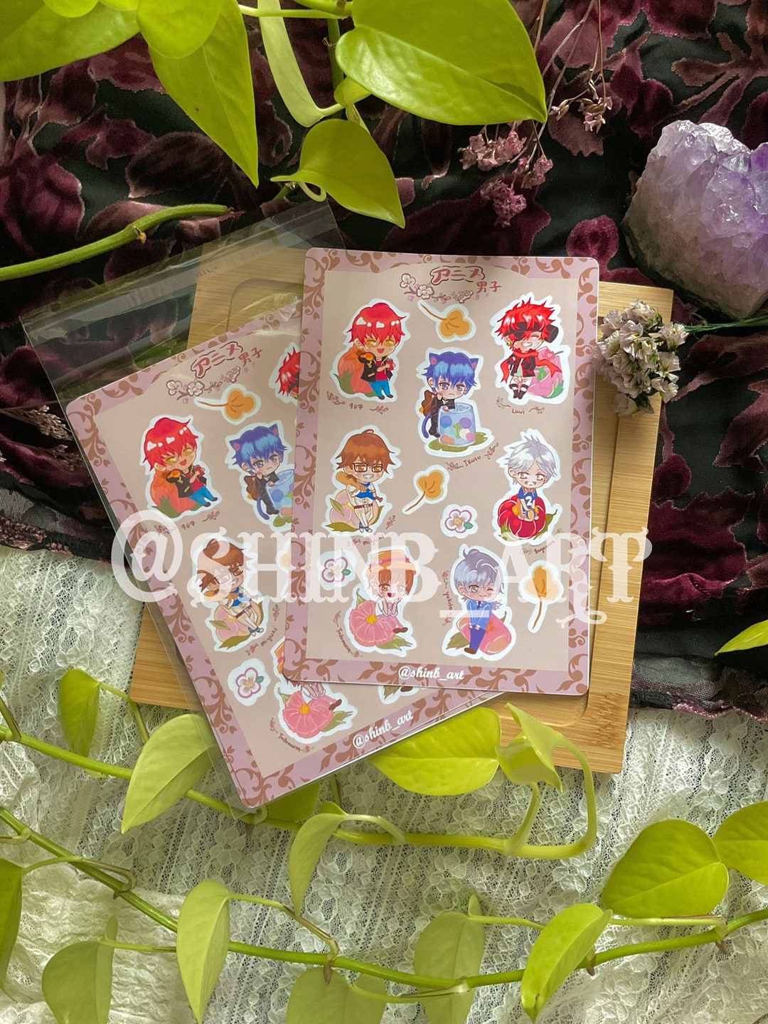 Cute Anime,cartoon,pokemon,powerpuff Girls Waterproof Sticker Sheets ...