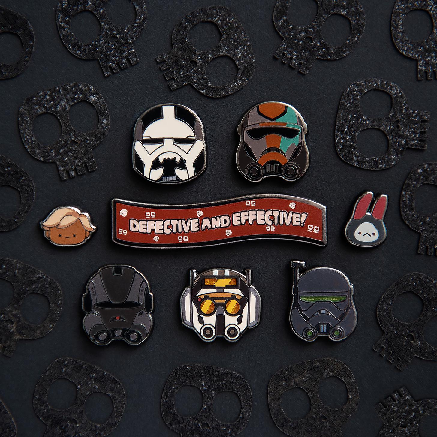 Tech the Bad Batch Mini Enamel Pin - Etsy