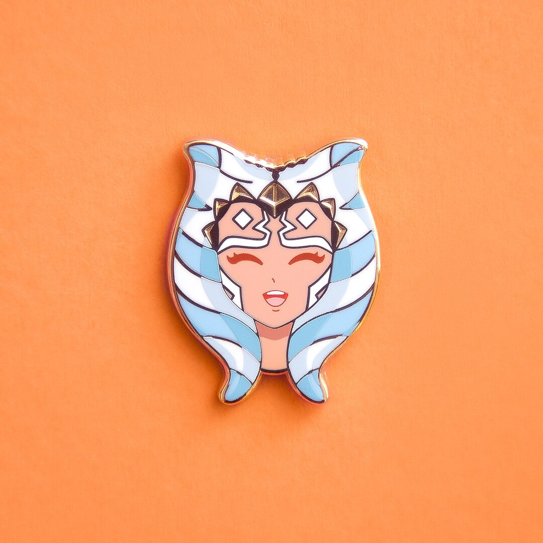 Ahsoka Tano Clone Wars Star Wars Enamel Pin Etsy