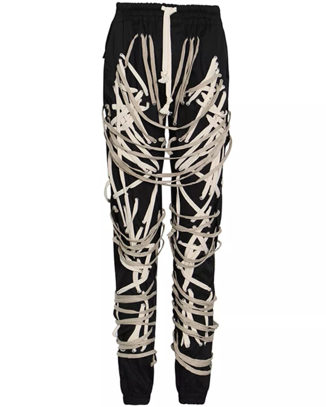 Unusual Unique Corset Black Trousers Pants - Etsy