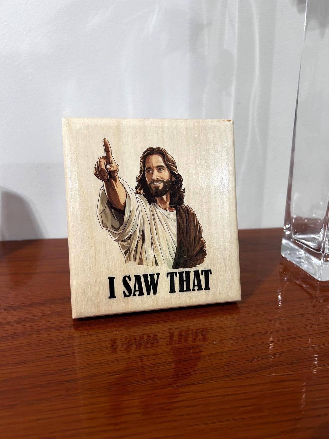 Jesus Table Display: Playful Christian Decor - Etsy