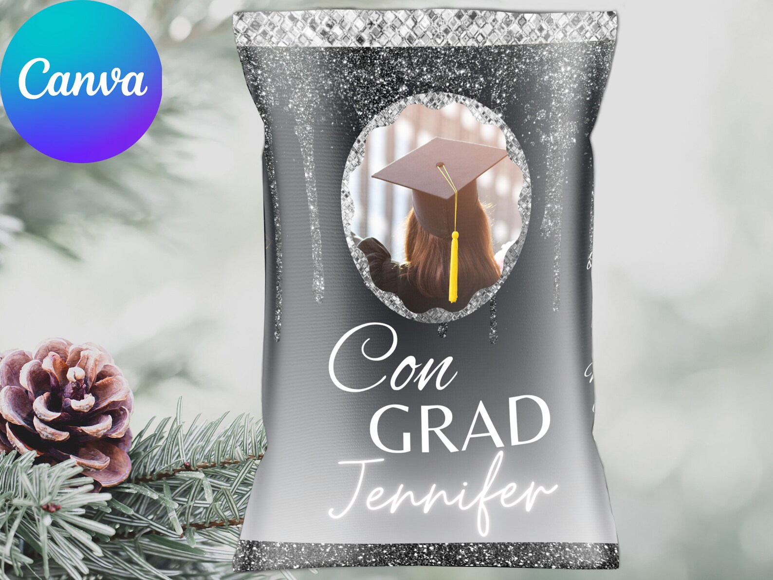 Graduation Chip Bag Class of 2023 Custom Chip Bag Photo Chip Wrapper ...