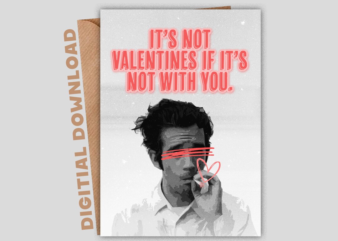 Matty Inspired Valentines Card Music Lyrics digital File, No Physical ...