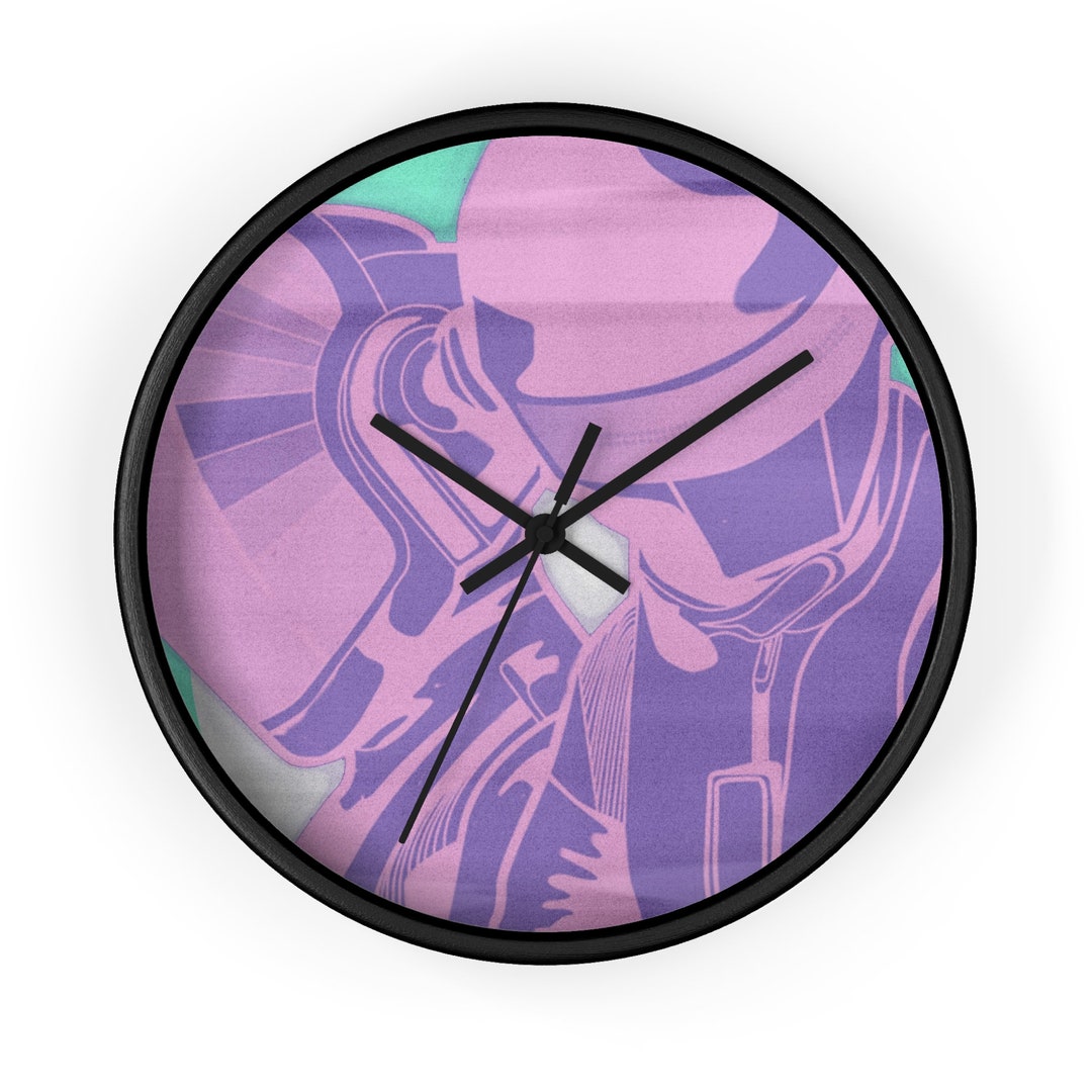 Daft Punk Inspired Clock Dance Music Styled Wall Clock Music Gift - Etsy