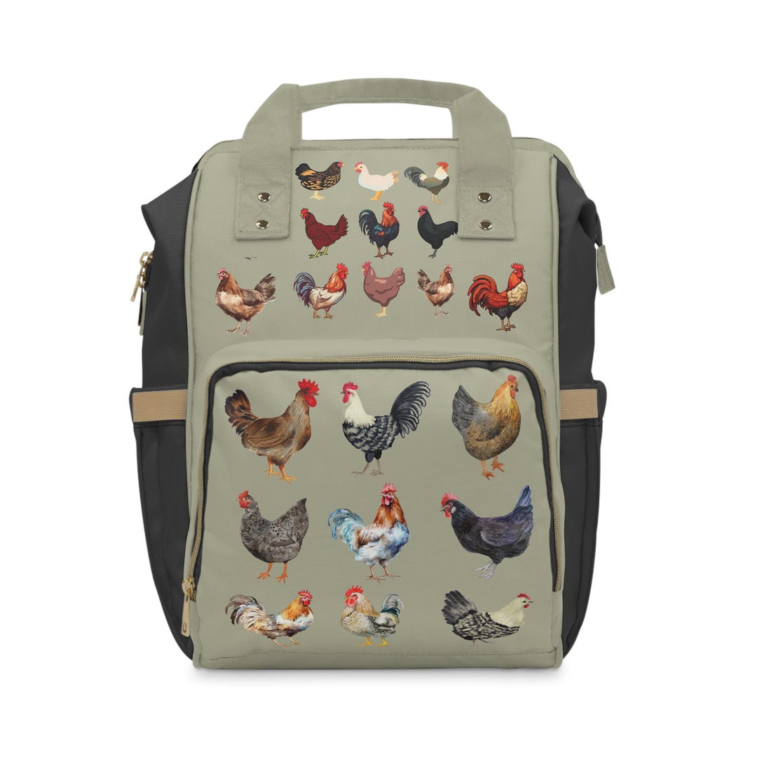 Backpack, Chickens Hens Cockerels Birds Natural Wildlife Nature Lover ...