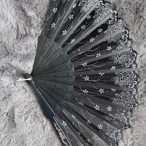 Hand Held Foldable Victorian Fan - Etsy