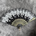 Hand Held Foldable Victorian Fan - Etsy
