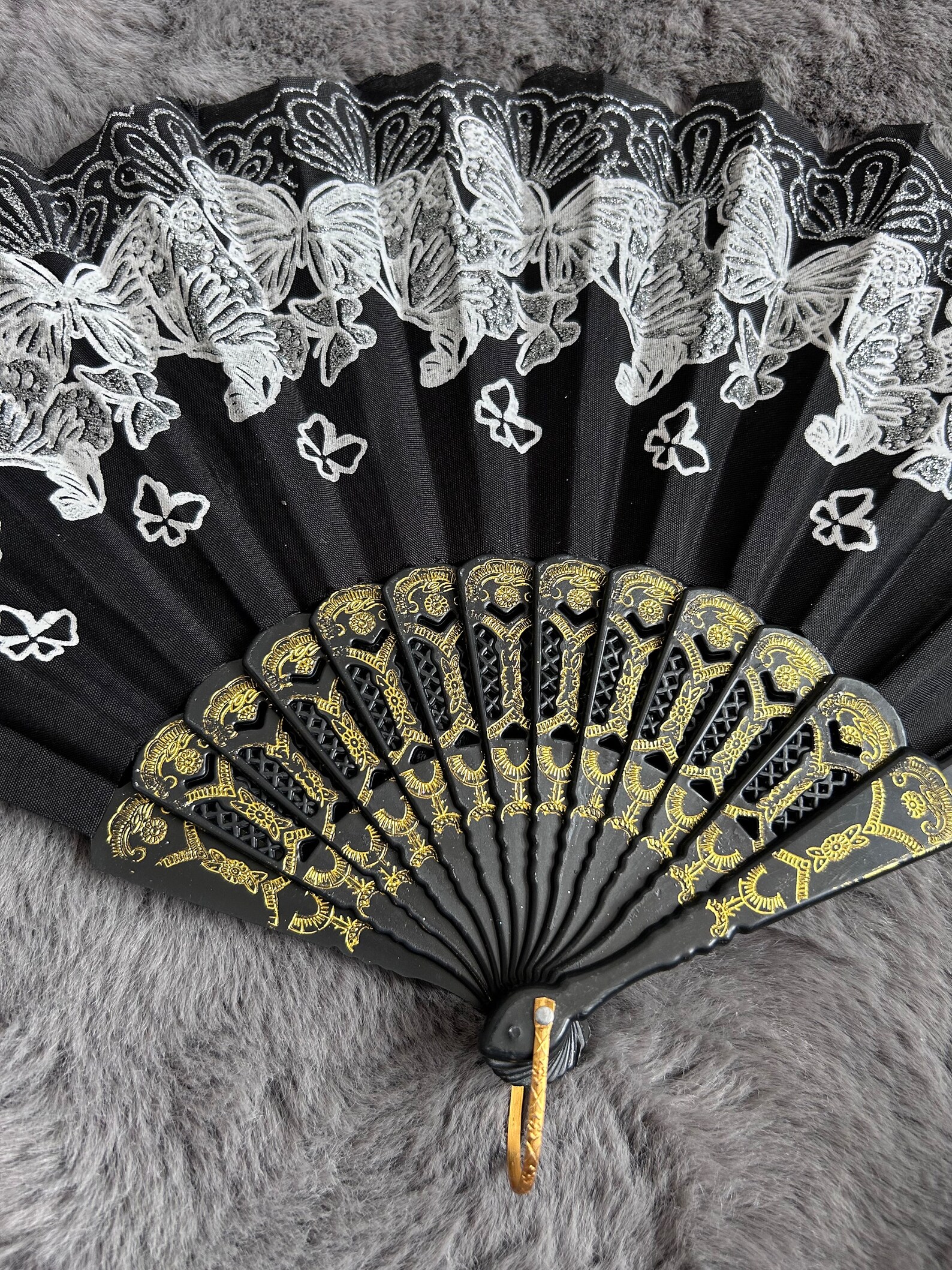 Hand Held Foldable Victorian Fan - Etsy