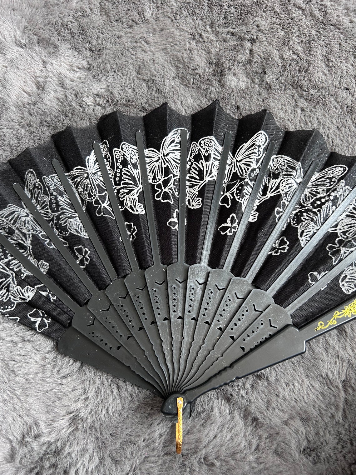 Hand Held Foldable Victorian Fan - Etsy