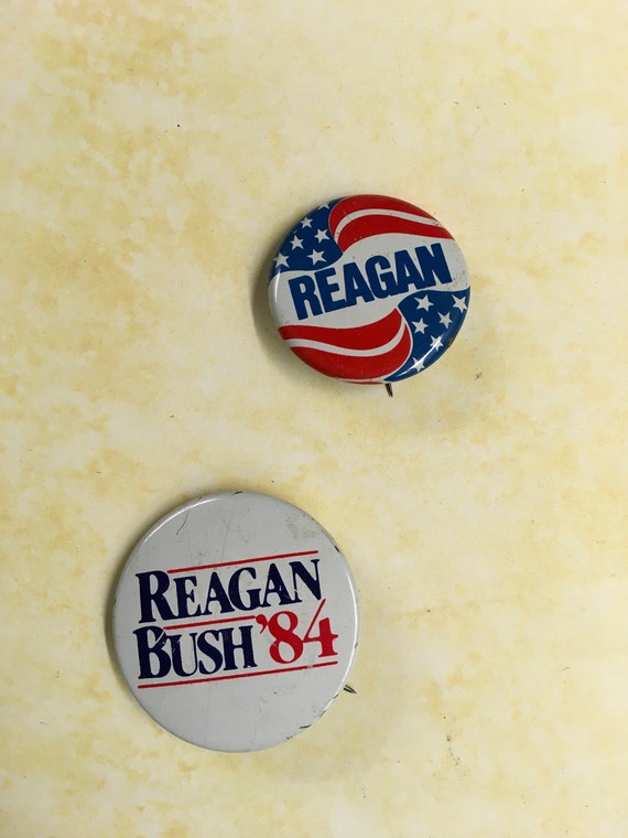 vintage 1984 reagan and - Gem