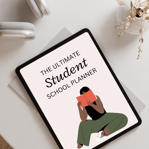 Digital Student Planner Printable 2023 2024 Goodnotes Academic Planner ...