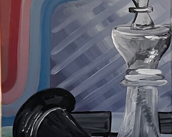 Checkmate Painting - Etsy