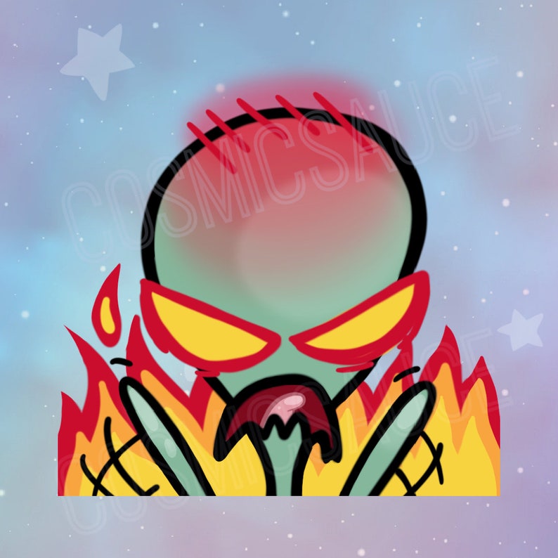 ALIEN EMOTE PACK (6) | Twitch Emotes | Discord Emote | Sub Emotes - Etsy