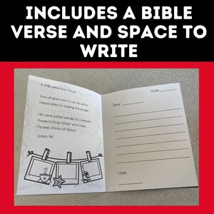 Christmas Cards for Kids Jesus Christ Centered Christian Activity for ...