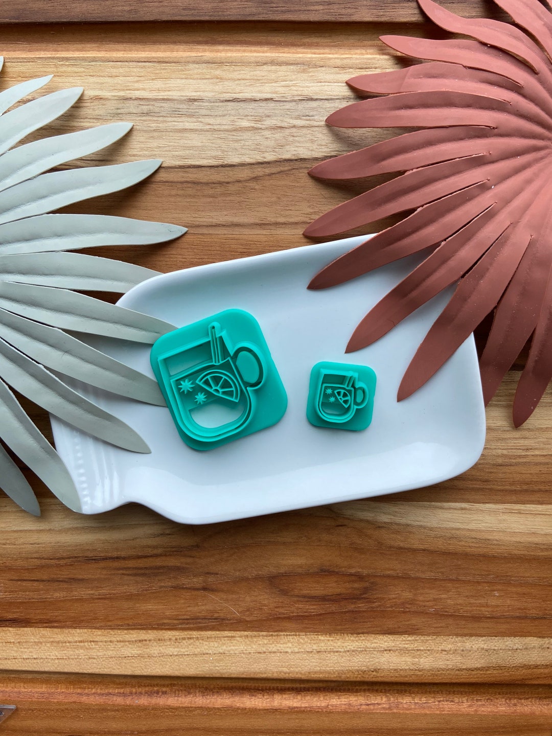 Cocktail Clay Cutter, Hot Toddy, Christmas Clay Cutter, Tool for Clay ...