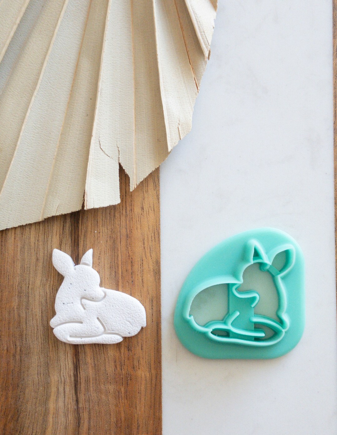 Fawn Clay Cutter, Cottage Core Jewelry, Woodland Animal Creations - Etsy