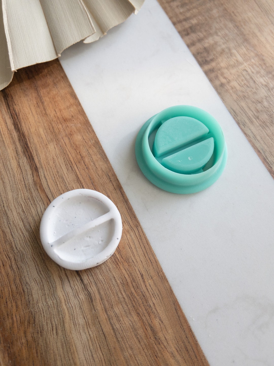 Bookshelf Clay Cutter #3, Circle Shelf for Polymer Clay Books ...